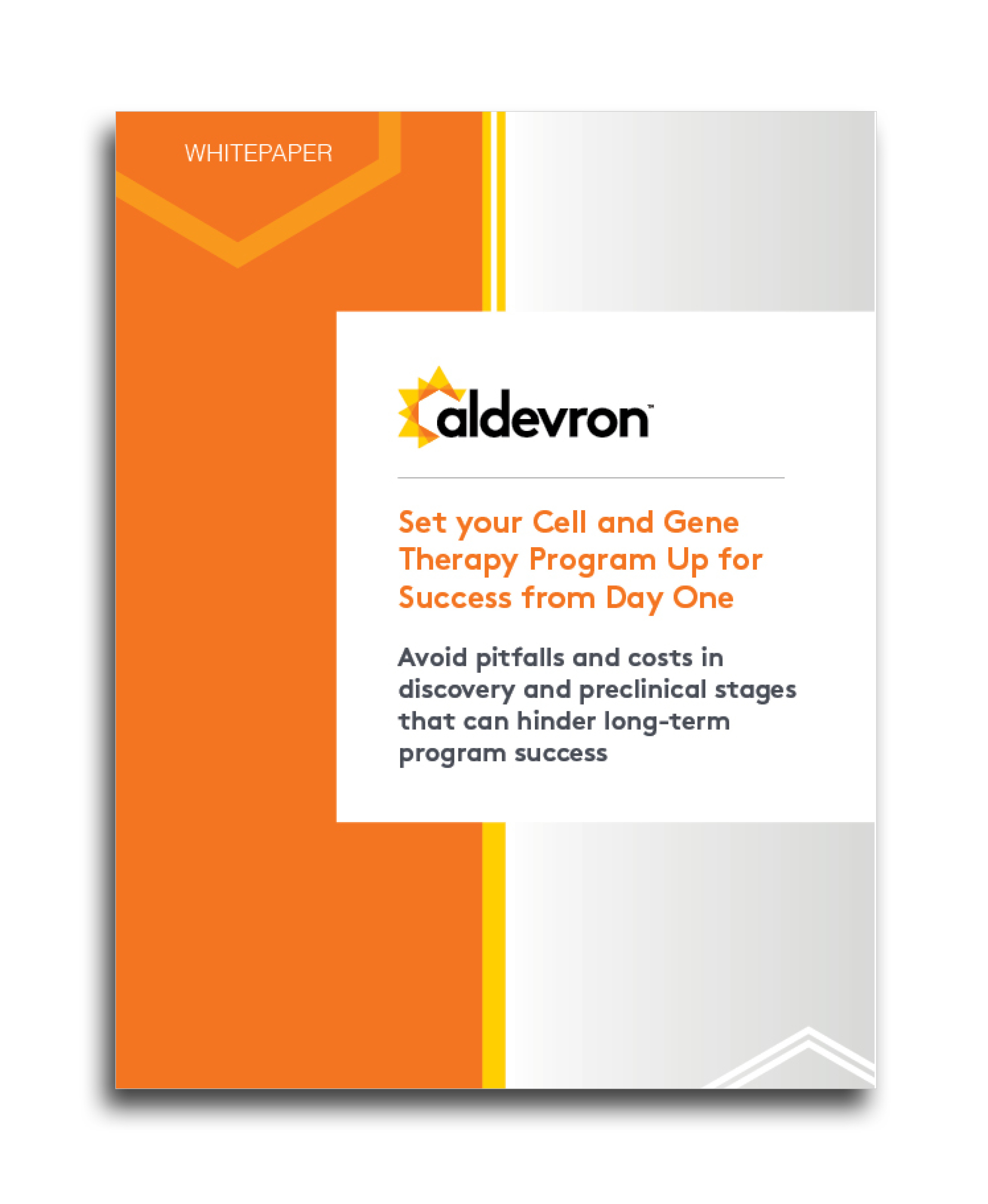Whitepaper: Avoid common pitfalls and costs in cell and gene therapy development